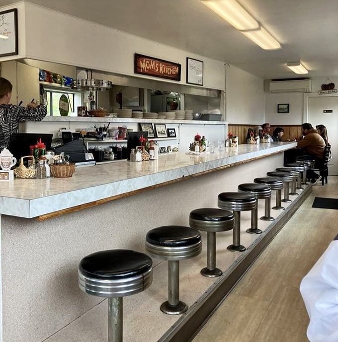 The heart of operations where breakfast alchemy happens – simple space, extraordinary results.