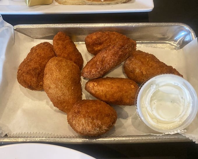 Golden-brown jalapeño poppers that promise a perfect balance of crispy exterior, creamy filling, and just enough heat to wake up your taste buds.