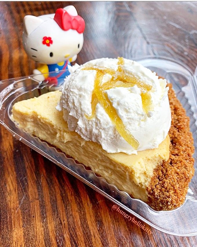 A slice of buttermilk pie topped with whipped cream that makes you want to skip dinner entirely. Life's short; eat dessert first.