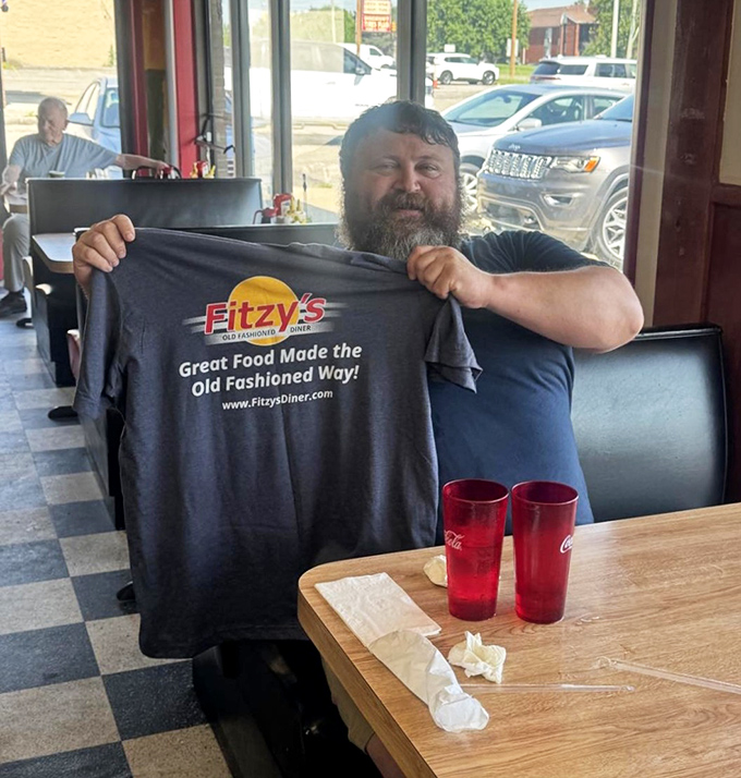 Merchandise that lets you take the Fitzy's experience home. "Great Food Made the Old Fashioned Way" isn't just a slogan—it's a solemn promise.