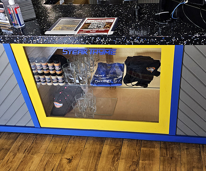 Even the merchandise reflects the pride this place takes in creating memorable dining experiences daily.