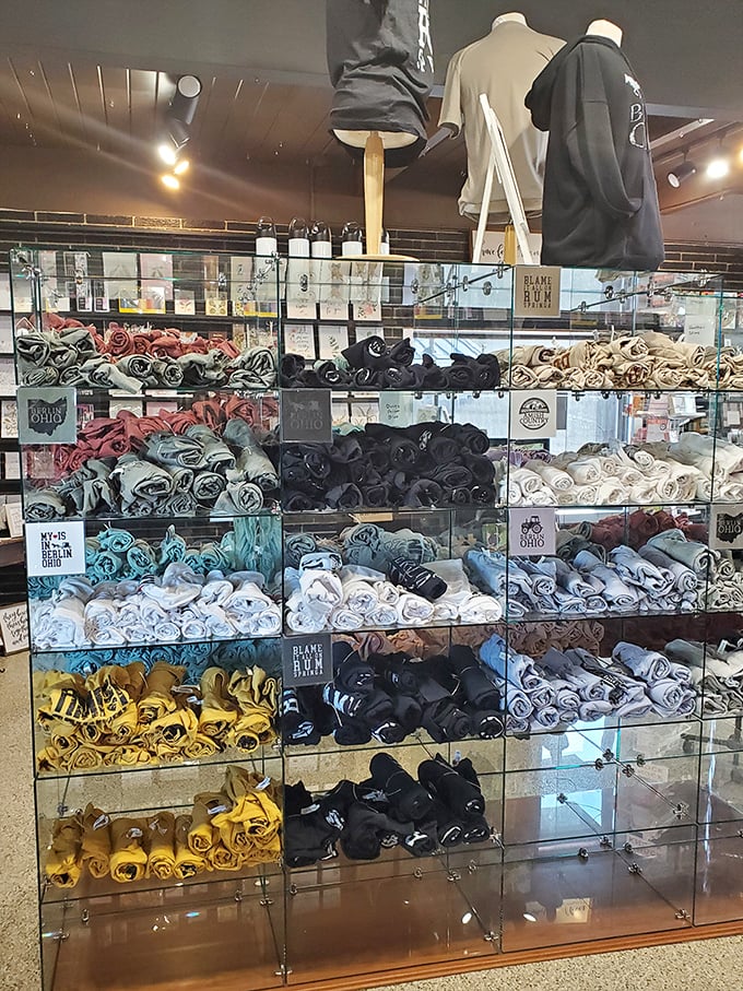 Not just souvenirs, but wearable bragging rights—because sometimes you need proof you discovered something wonderful before everyone else did.