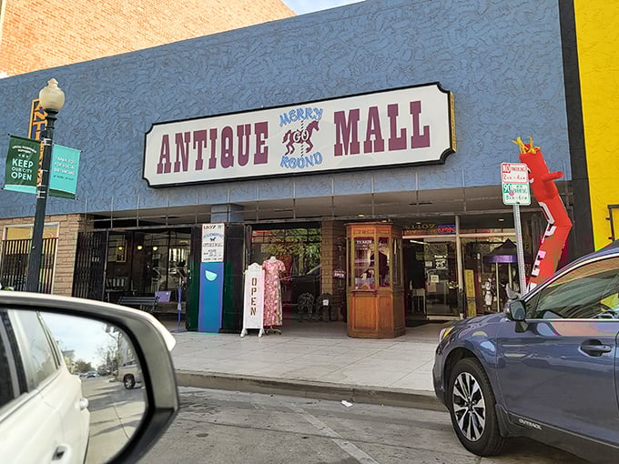 The Merry Go Round Antique Mall proves that what goes around comes around—especially fashion, furniture, and those ceramic figurines your grandmother collected.