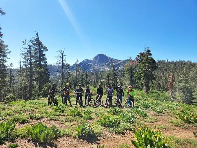 Mountain biking nirvana found! These trails have more twists and turns than a mystery novel, with scenery that steals your breath twice.