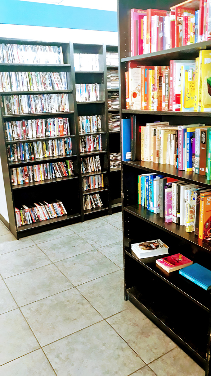 The literary corner: where bestsellers of yesteryear patiently wait for their second chance at being unputdownable.