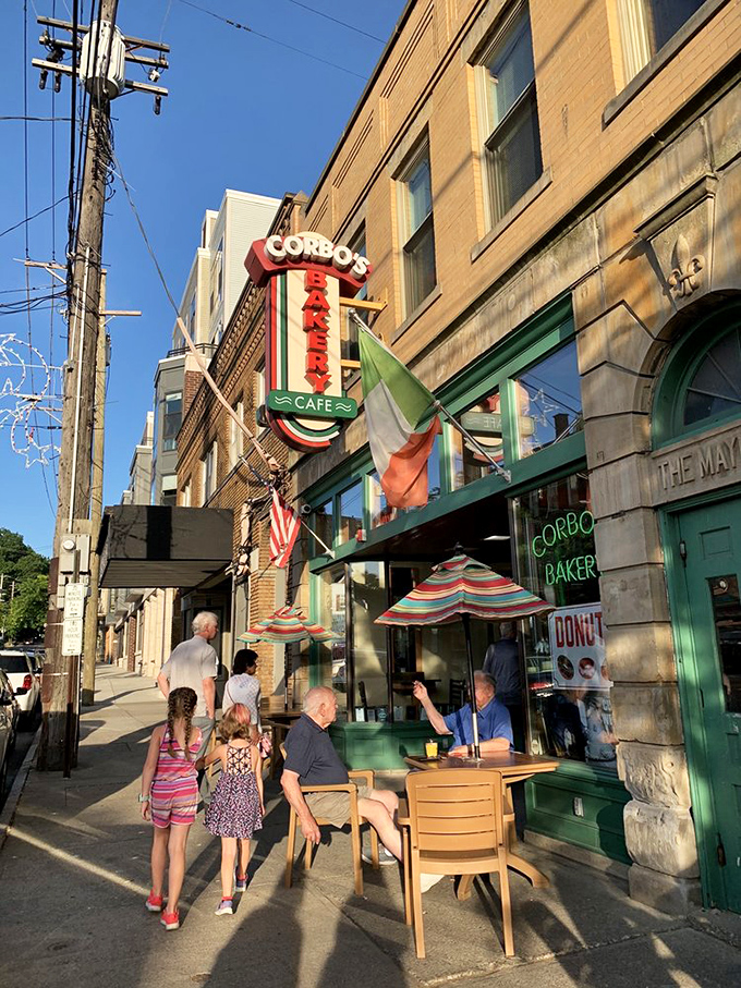 Al fresco dining, Italian-style – where the people-watching is almost as delicious as what's on your plate. Almost.