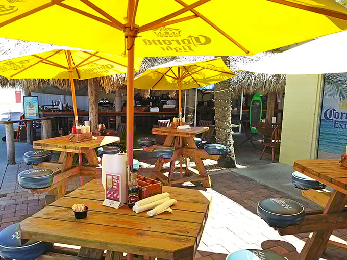 Sunshine dining at its finest – because great seafood tastes even better under Florida's blue skies.