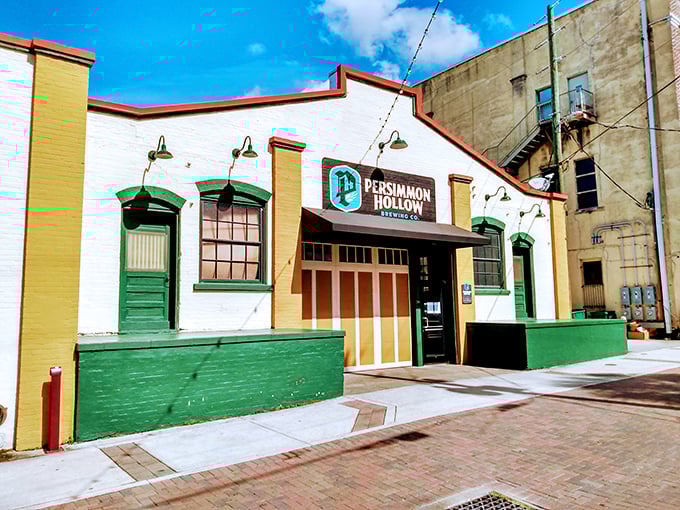 Persimmon Hollow Brewing Co. brings craft beer culture to historic digs, proving what's old can be new again—especially after a pint.
