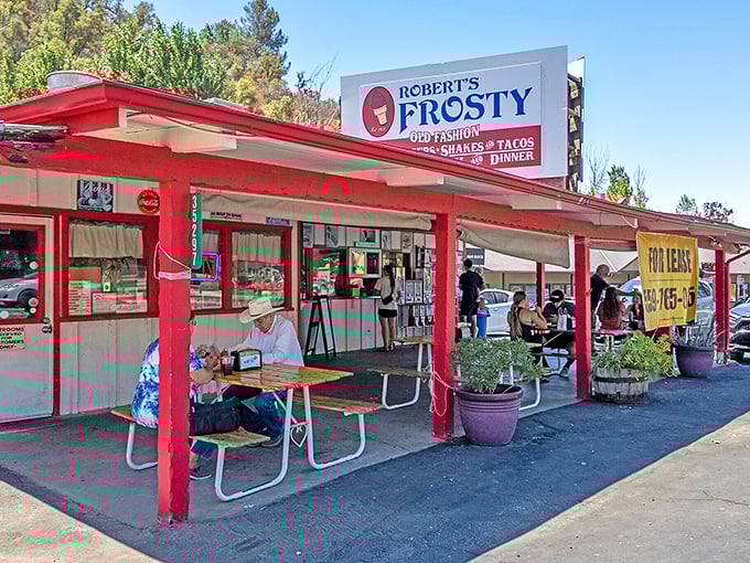 Robert's Frosty serves up nostalgia with a side of tacos – the kind of place where the menu hasn't changed in decades because nobody wants it to.