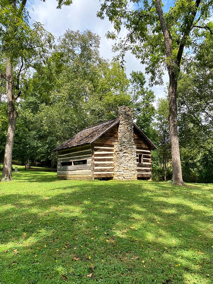 Sam Houston's schoolhouse stands as humble proof that even legendary Texans had to start somewhere—history's reminder that greatness often begins in small rooms.