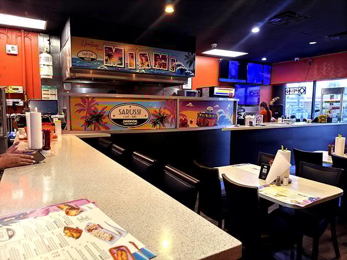 The command center where your sandwich dreams become delicious, handheld reality with surprising efficiency.