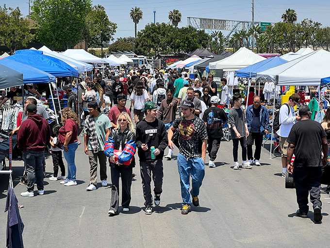 
The human parade at Kobey's rivals any fashion week—a glorious mix of serious collectors, casual browsers, and families making memories one bargain at a time. 