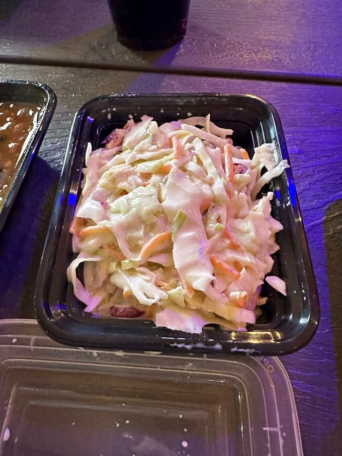 Coleslaw that actually deserves a place at the barbecue table—crisp, fresh, and the perfect cool counterpoint to all that smoky meat.