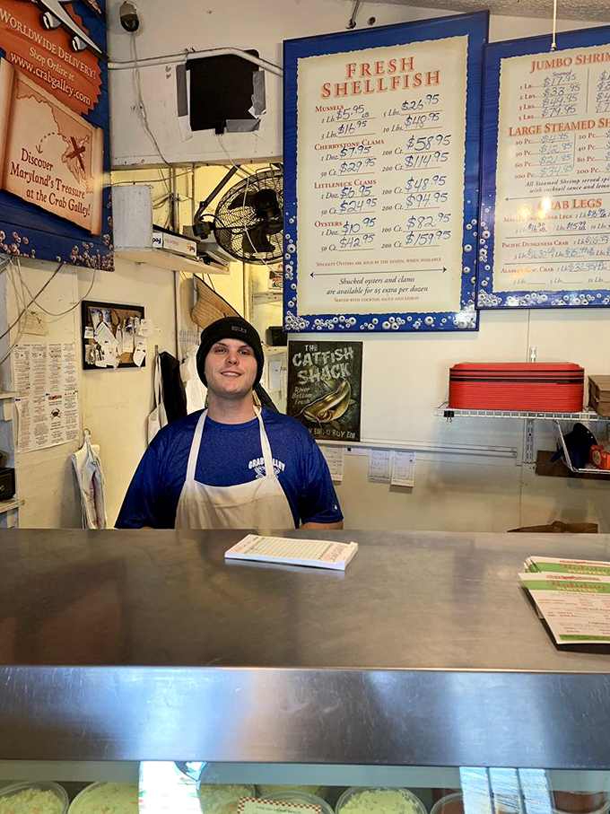 Behind every great seafood joint is a dedicated team member who knows the difference between good and transcendent crab preparation.
