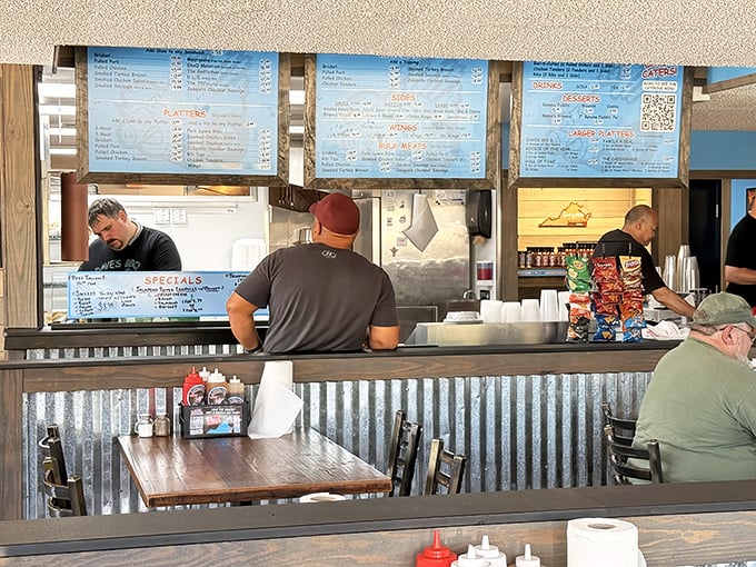 The pitmasters at work – the unsung heroes whose alarm clocks go off when most of us are still dreaming about dinner.