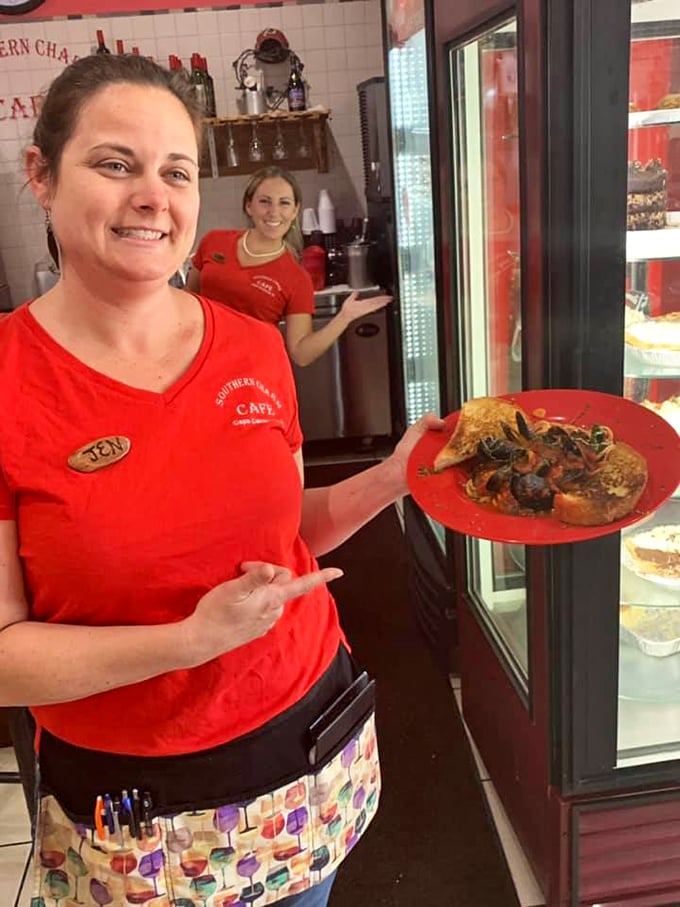Friendly faces serving up happiness one perfectly prepared plate at a time with genuine Southern hospitality.