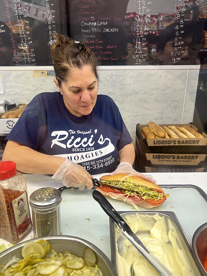 Crafting the perfect hoagie requires the precision of a surgeon and the soul of a poet – this sandwich maker has both.