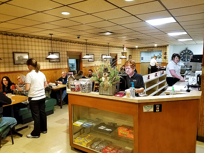Where the magic happens. The staff moves with the choreographed precision of people who've turned hospitality into an art form.