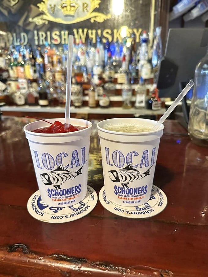 Drinks that taste like vacation in a cup – the kind that make you text friends "We're moving to Florida" after just one sip.