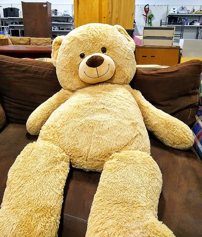Childhood nostalgia in plush form, ready to comfort the next generation of huggers.