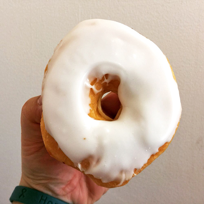 The vanilla glazed donut – so perfectly executed in its simplicity that it makes you question why we complicate other aspects of life.