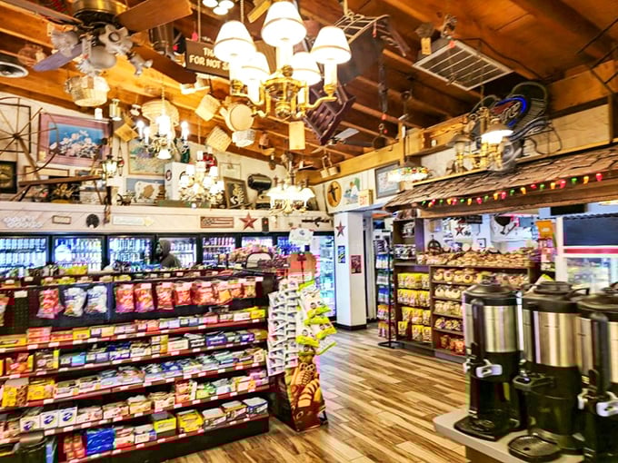 Part general store, part time capsule—shelves stocked with essentials and surprises that remind you Amazon hasn't quite conquered everything yet.
