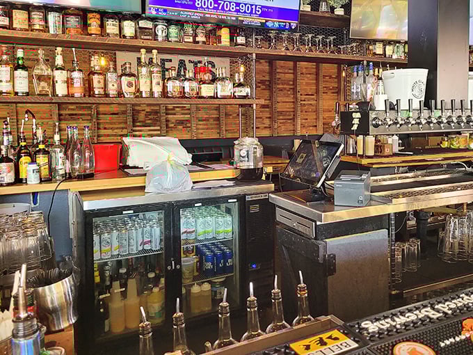 Behind every great BBQ joint is a well-stocked bar. These bottles aren't just spirits—they're conversation starters.