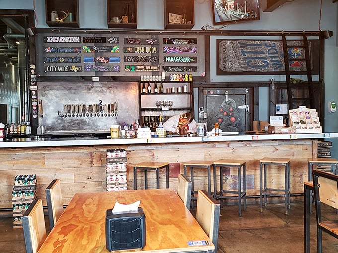 Not just a bar, but a museum of local craft brews. In St. Louis, even the beer takes its supporting role to barbecue seriously.