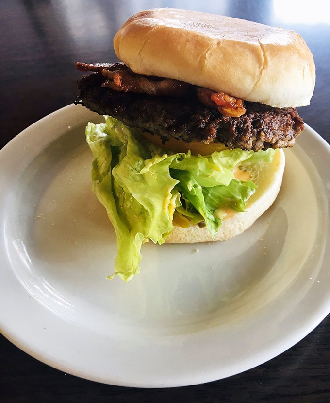 A burger that doesn't need fancy toppings or a clever name—just quality ingredients and proper cooking. Sometimes simplicity is the ultimate sophistication.