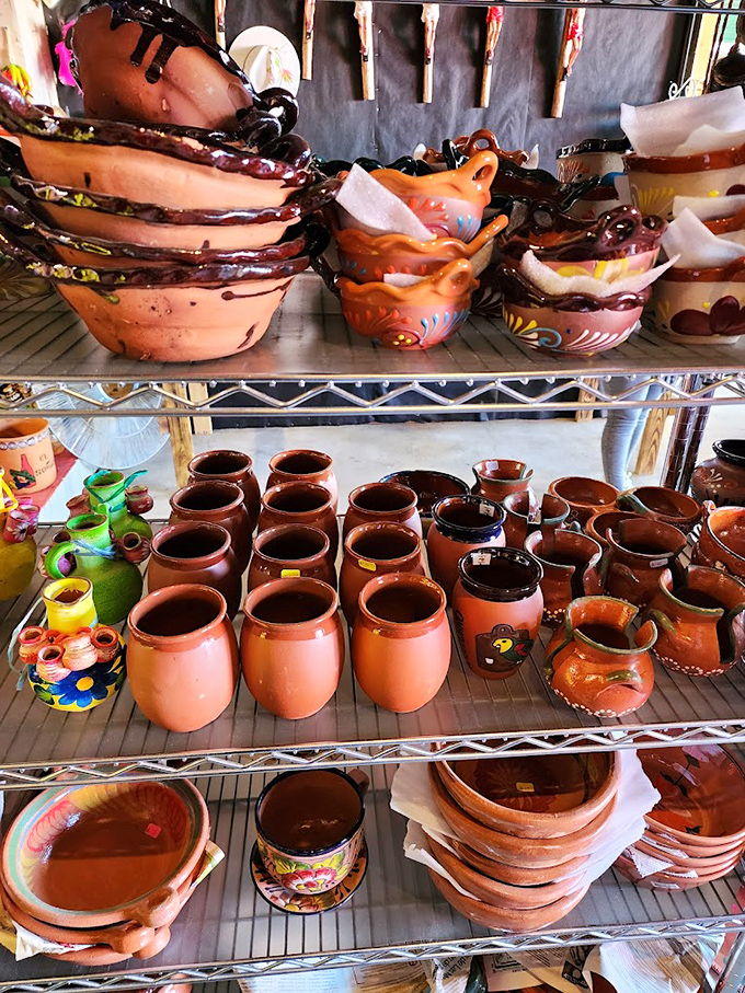 Handcrafted pottery in earthy terracotta hues brings a touch of rustic charm to any kitchen. These aren't just bowls—they're conversation pieces with history baked in.