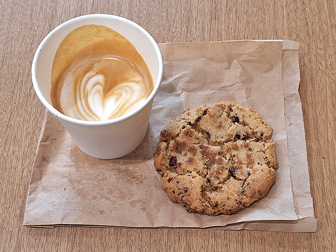 This isn't just a cookie with coffee—it's therapy without the hourly rate. The perfect pairing for contemplating life's great mysteries.