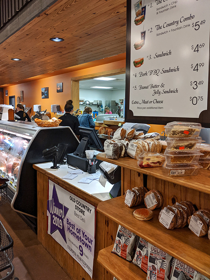 The deli counter where sandwich magic happens daily – no smoke and mirrors, just exceptional ingredients.
