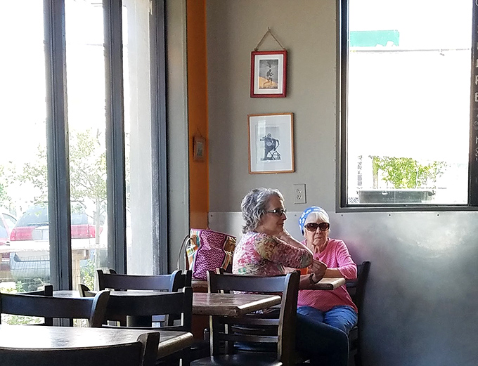 Proof that Handsome Biscuit appeals to all generations—good food brings people together better than any social media platform ever could.