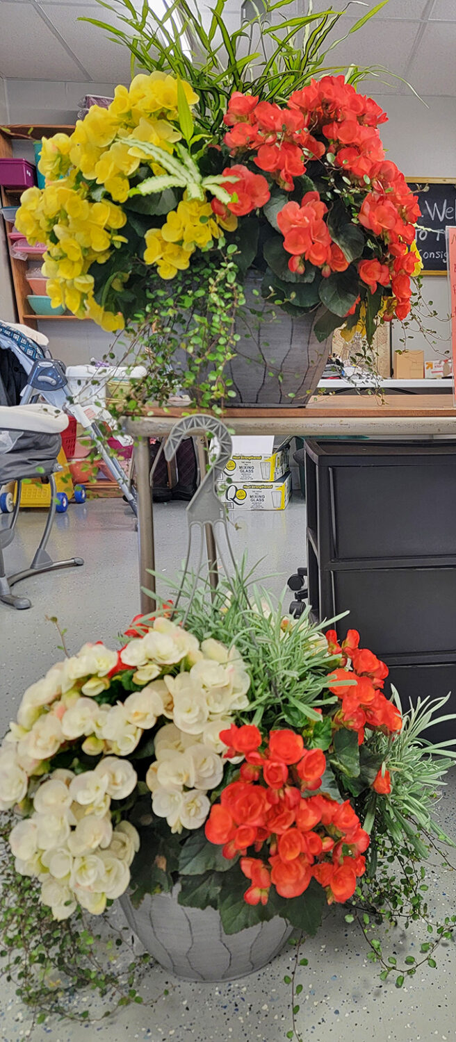 Vibrant artificial blooms that never need watering—the perfect solution for those of us born without a green thumb.
