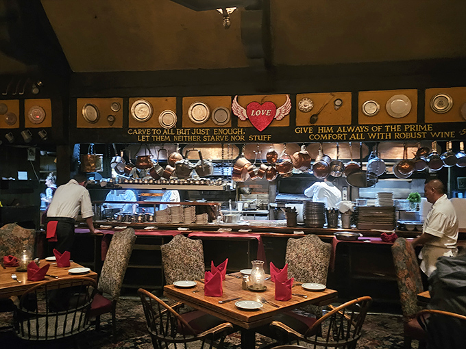 Behind the scenes, culinary magic happens with military precision—where tradition and technique create memories on plates. 