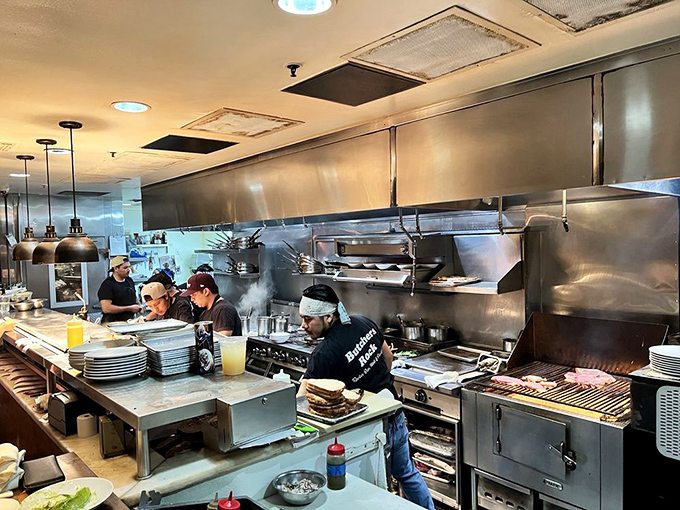 Where the magic happens—Bestia's kitchen operates with the precision of a Swiss watch and the soul of an Italian grandmother.