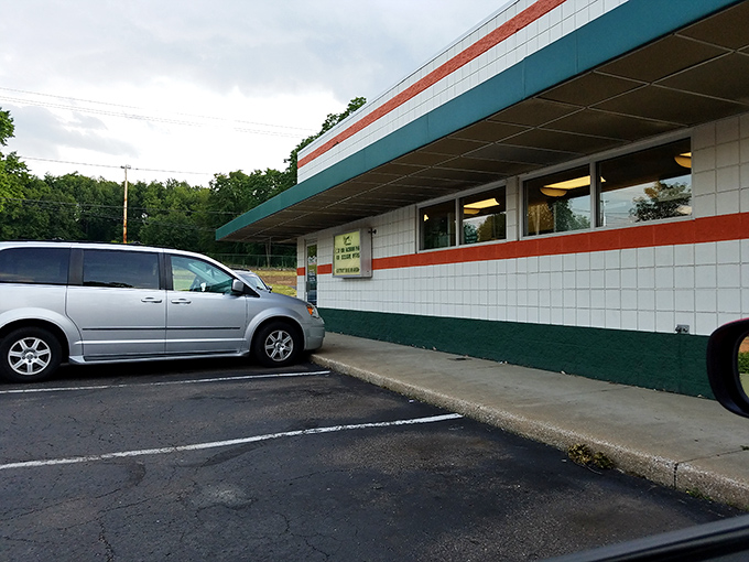 The pilgrimage spot for burger aficionados – where your car becomes your dining room and calories don't count if you're in park.