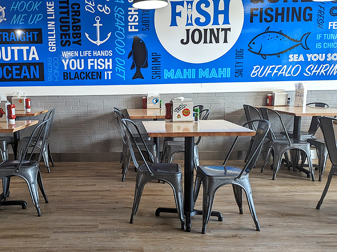 Comfortable seating where you can savor every bite without rushing, because great food deserves proper appreciation.