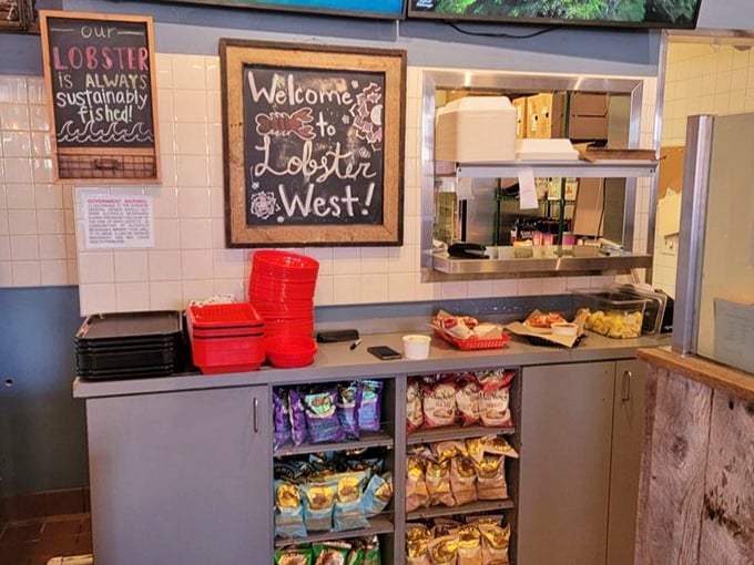 "Welcome to Lobster West" indeed. Behind that counter lies the solution to cravings you didn't even know you had.