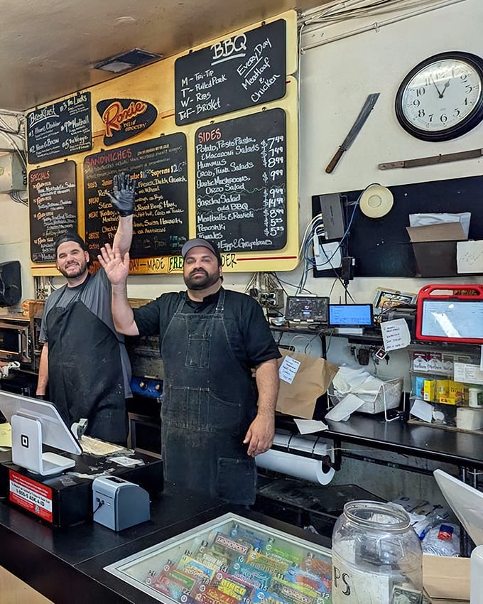 The sandwich artists behind the counter, where magic happens daily without wands—just skilled hands and quality ingredients.