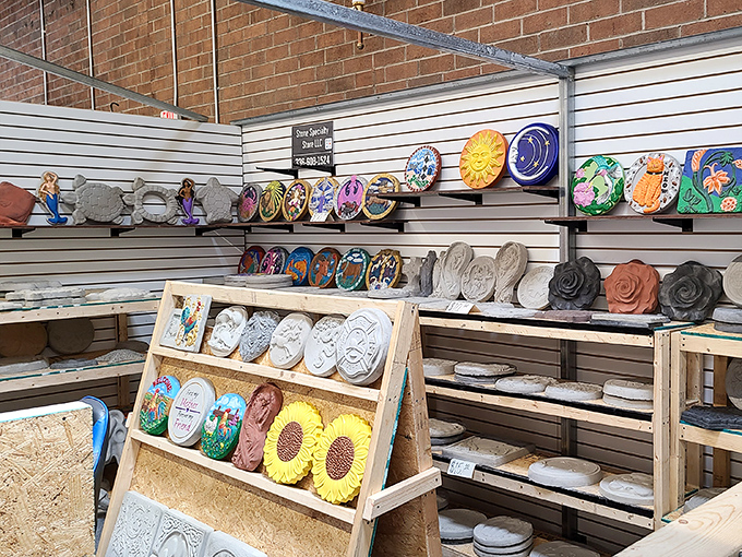 Stone carvings that add instant gravitas to any garden, making your yard look mysteriously cultured overnight.