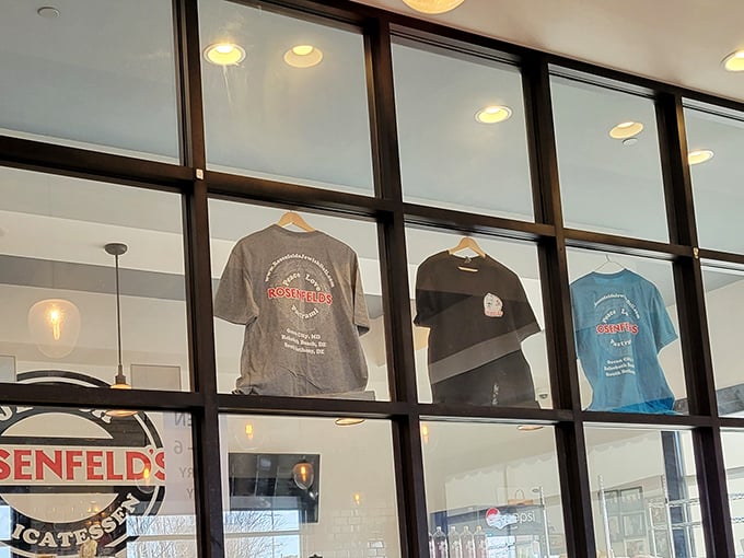 Wearing the Rosenfeld's t-shirt isn't just fashion—it's a statement that you've found deli nirvana and aren't afraid to spread the good word.