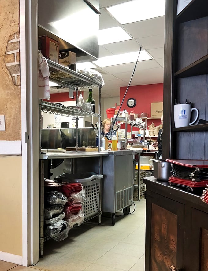 A glimpse into the kitchen reveals the behind-the-scenes magic where everyday ingredients transform into extraordinary Italian memories.