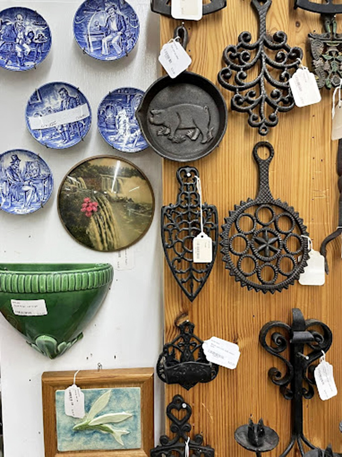Kitchen wall art that transforms "tacky" into "vintage chic" – proving your grandmother was actually an interior design visionary all along.