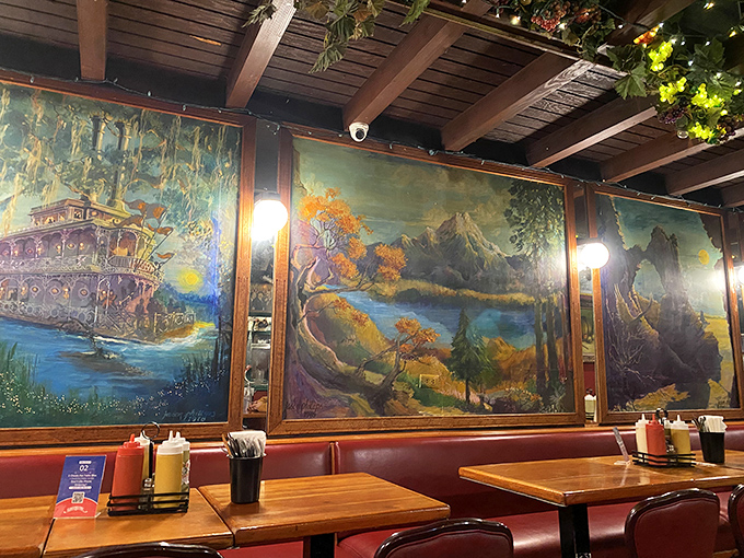 These wall murals transport you to Portugal while you wait for your food—a dreamscape of old-world charm that pairs perfectly with linguiça.