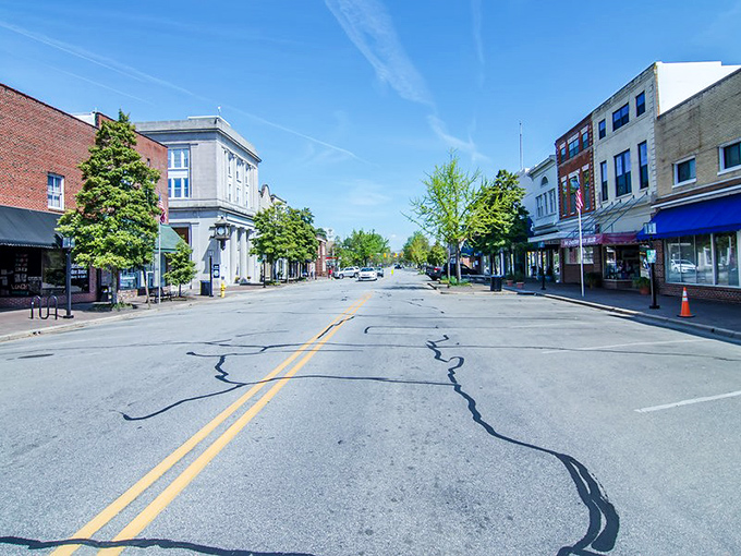 Tree-lined streets lead to a downtown where history isn't in museums—it's everywhere you look.
