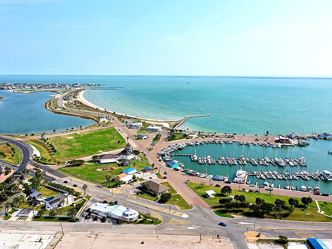 Rockport's harbor view captures the perfect marriage of land and sea—a relationship that's lasted longer than most Hollywood marriages.