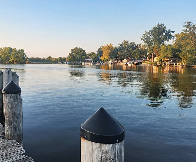 Boats line Fremont's waterfront – where retirement means Tuesday fishing trips aren't playing hooky, they're just living right.