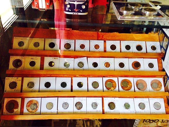 Numismatist heaven! These coins aren't just currency—they're tiny time capsules from every era of American economic history.