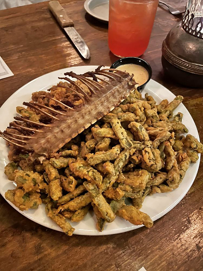 Authentic rattlesnake and green beans: because sometimes Arizona adventures require stepping outside your comfort zone completely.